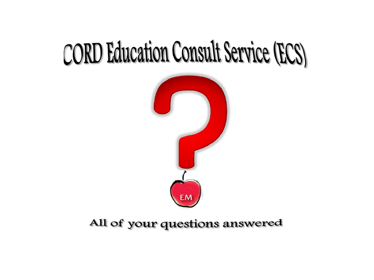 CORD Education Consult Service – The Vocal CORD
