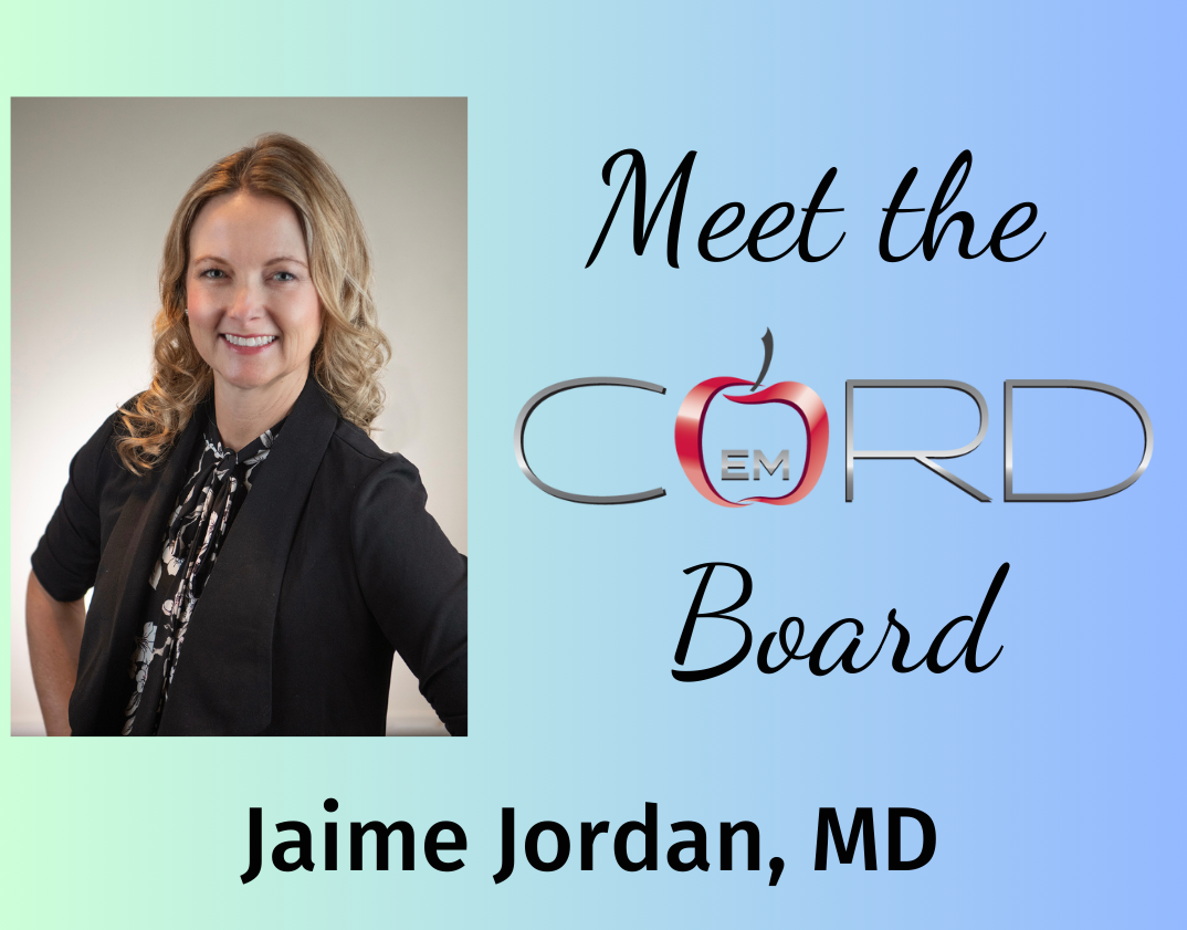 Meet the CORD Board: Jaime Jordan, MD – The Vocal CORD
